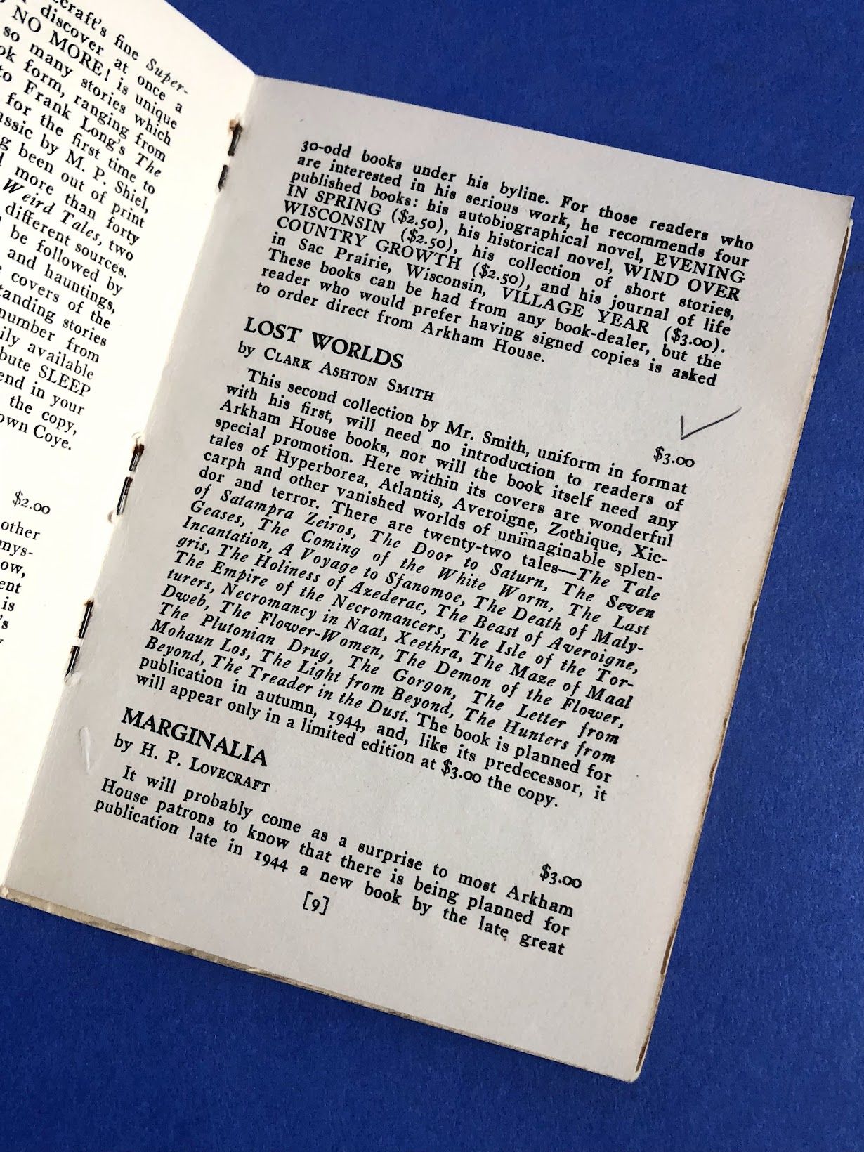 Books from Arkham House Wraps | 1944 | Arkham House | Biblio