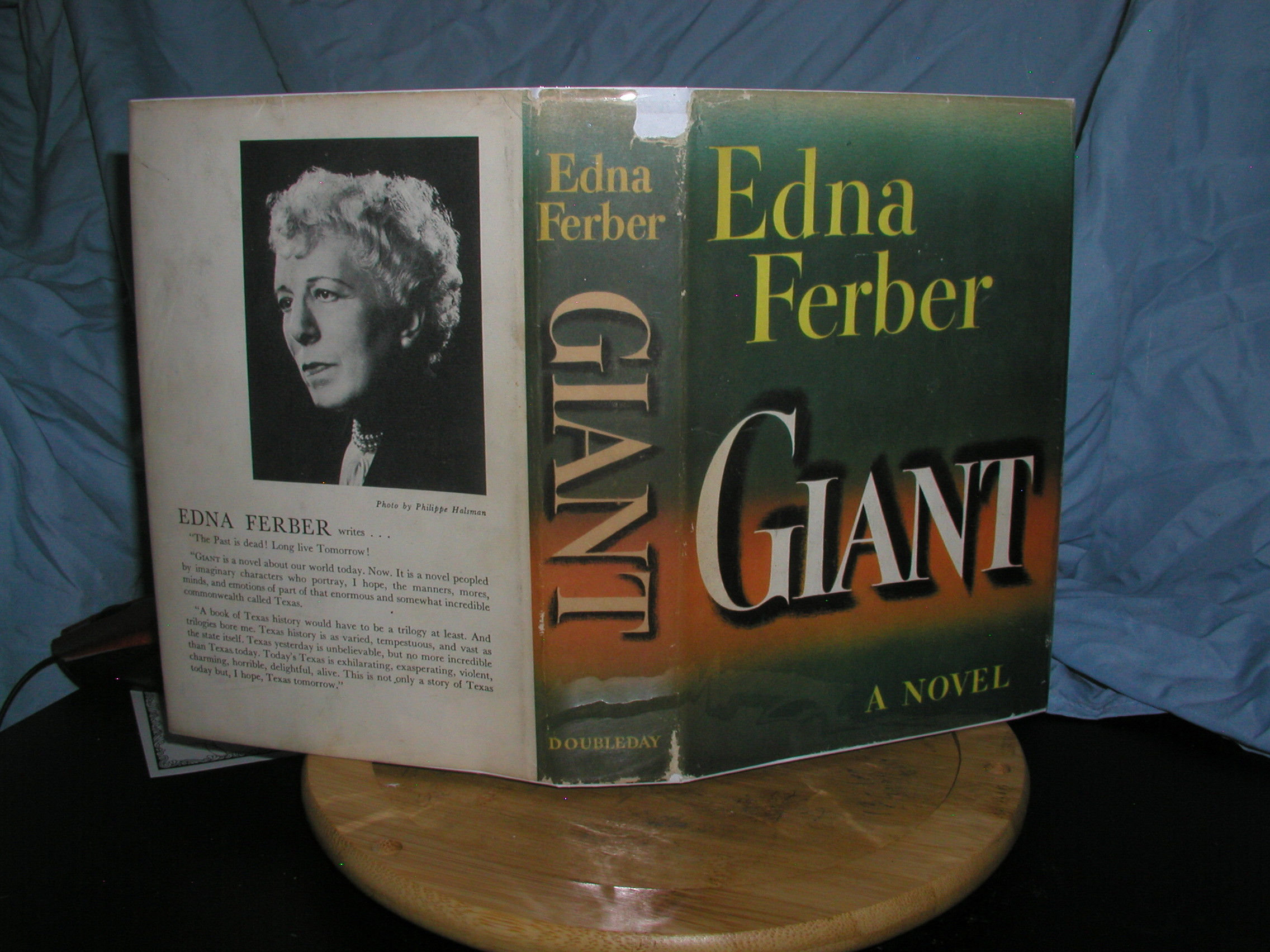 GIANT (FIRST ED STATED) FINE/VG+ by EDNA FERBER | HARD COVER, CLOTH ...