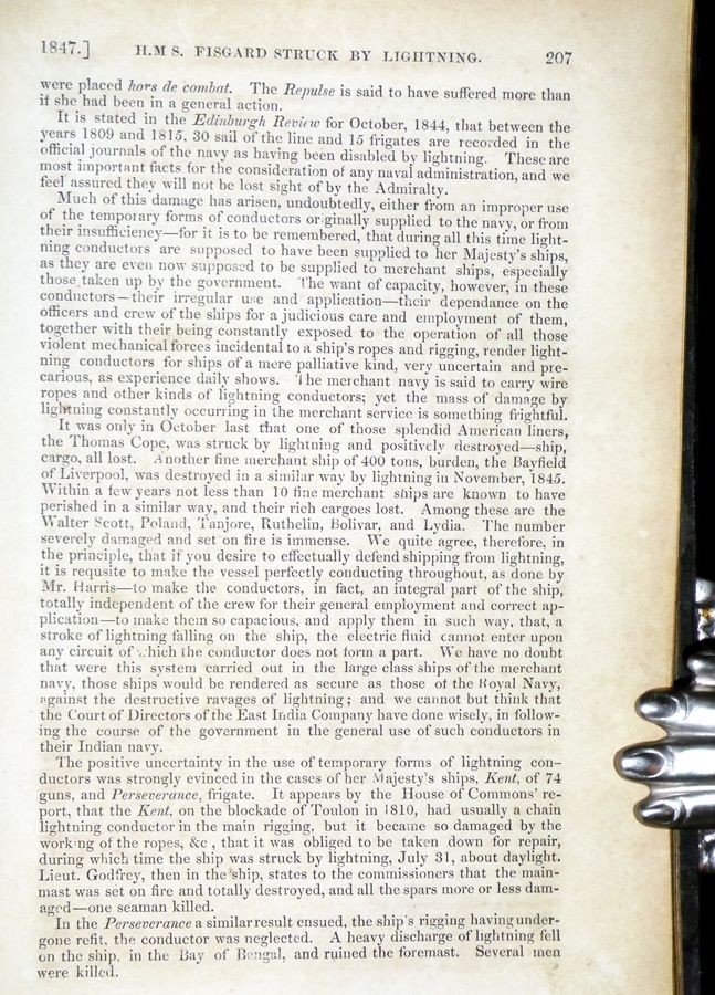 The Nautical Magazine and Naval Chronicle for 1847; a Journal of Papers ...