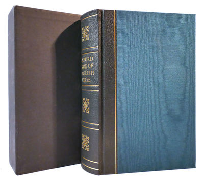 THE OXFORD BOOK OF ENGLISH VERSE by Christopher Ricks | Hardcover ...