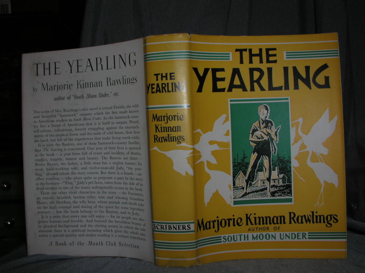 THE YEARLING (Collector's Copy) by Marjorie Kinnan Rawlings | Cloth ...
