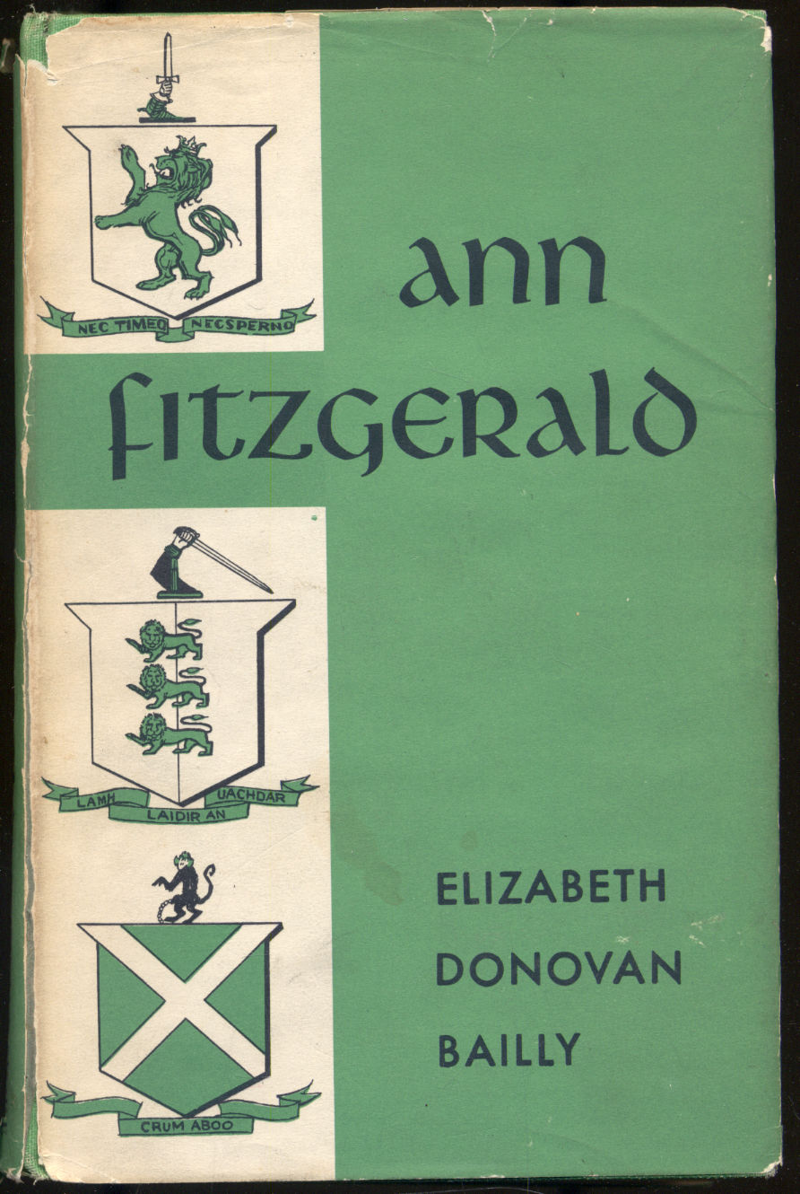 Ann Fitzgerald by BAILLY, Elizabeth Donovan | Hardcover | 1956 ...