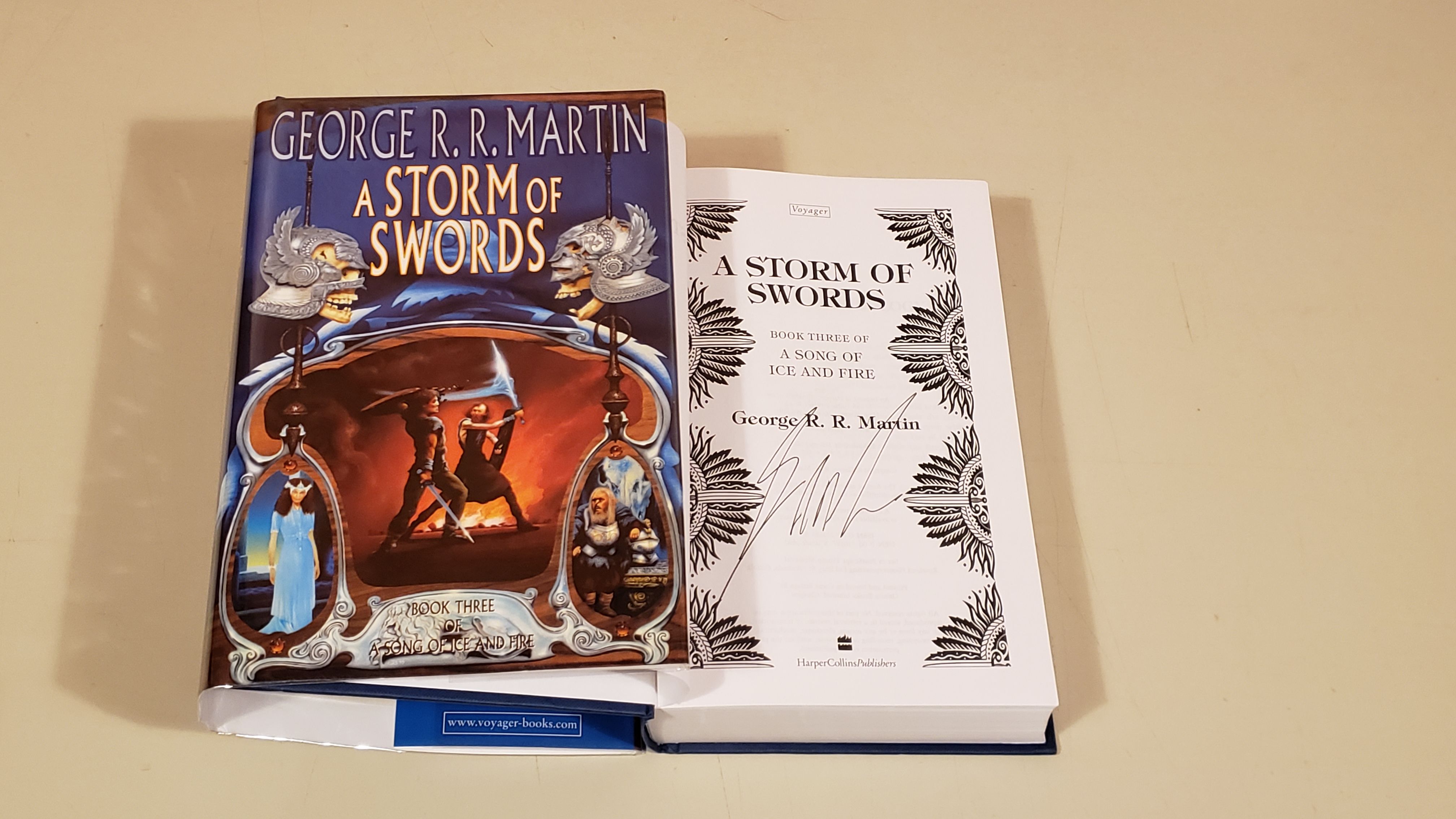 A Storm Of Swords Book Original Cover