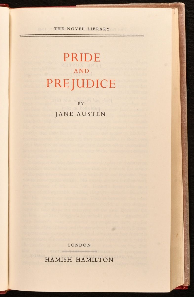 The Works of Jane Austen by Jane Austen | Cloth | 1947-1949 | Hamish ...