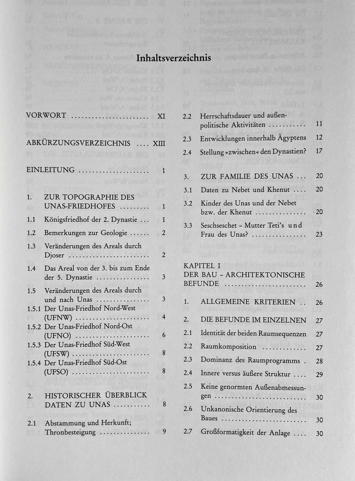 Der Unas-Friedhof Nord-West. Bd. 1. Topographisch-historische ...