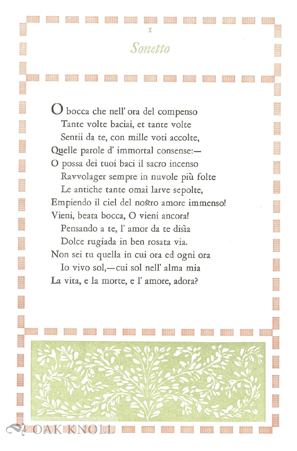 SONNETS WRITTEN IN YOUTH by Rossetti, Dante Gabriel | quarter cloth ...