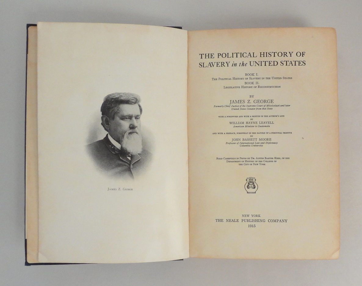 The Political History of Slavery in the United States. by James Z ...