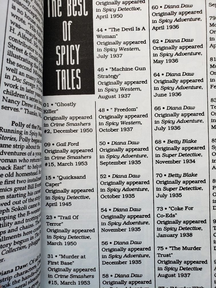 Best of Spicy Tales by Mason, tom editor | paper | 1990 | Malibu ...