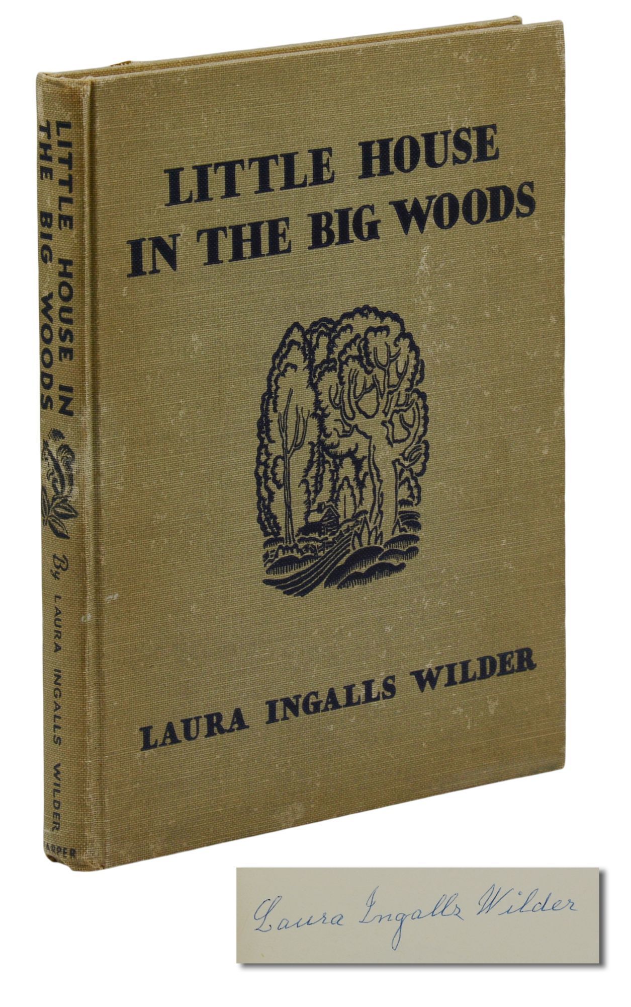 Little House in the Big Woods by Wilder, Laura Ingalls | 1952 | Harper ...