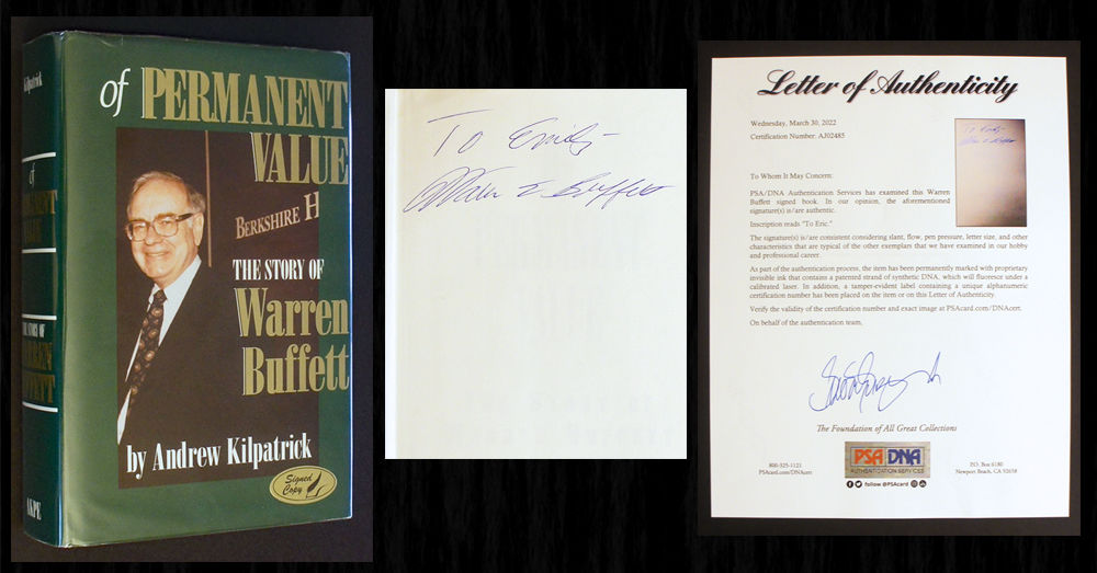 Of Permanent Value (Warren Buffett Signed & Authenticated 1st Edition ...