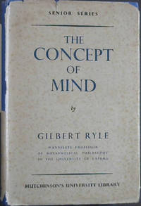 The Concept Of Mind by Ryle,Gilbert | Hardcover | 1950 | Hutchinson ...