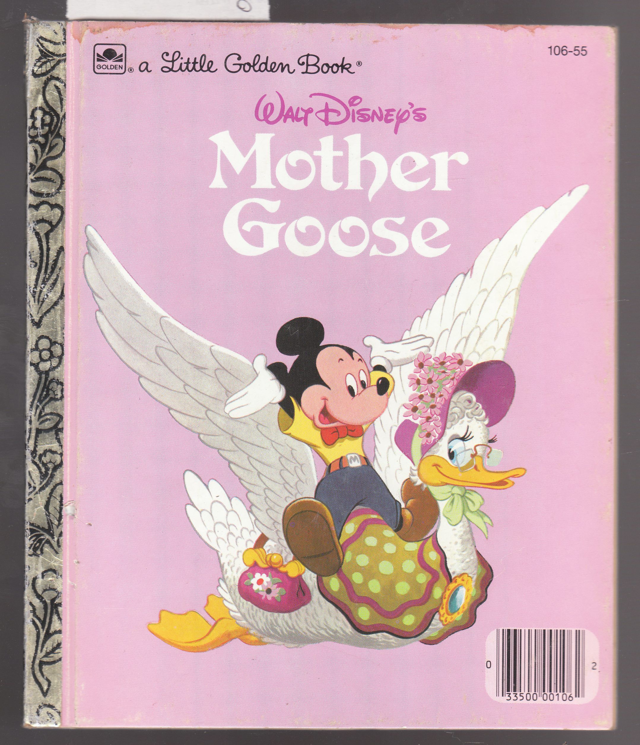 Walt Disney's Mother Goose - A Little Golden Book No.106-55 by Dempster ...
