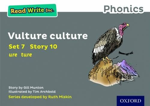 Read Write Inc. Phonics: Grey Set 7 Storybook 10 Vulture Culture by ...
