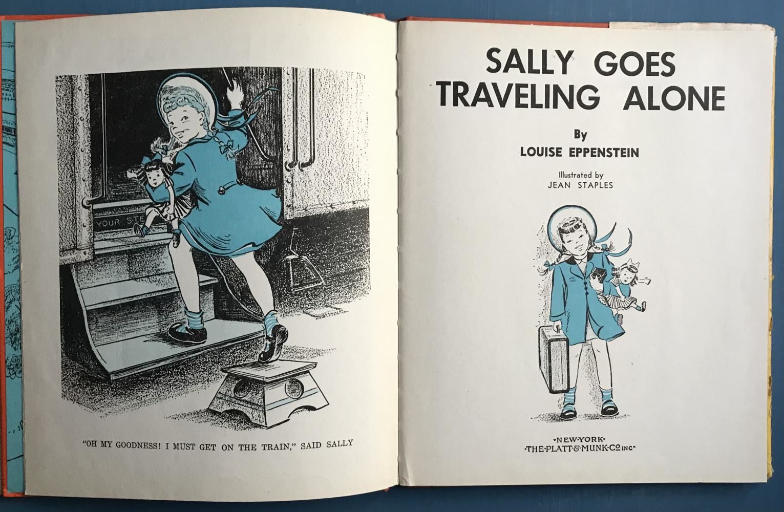Sally Goes Traveling Alone by Eppenstein, Louise | Hardcover | 1947 ...