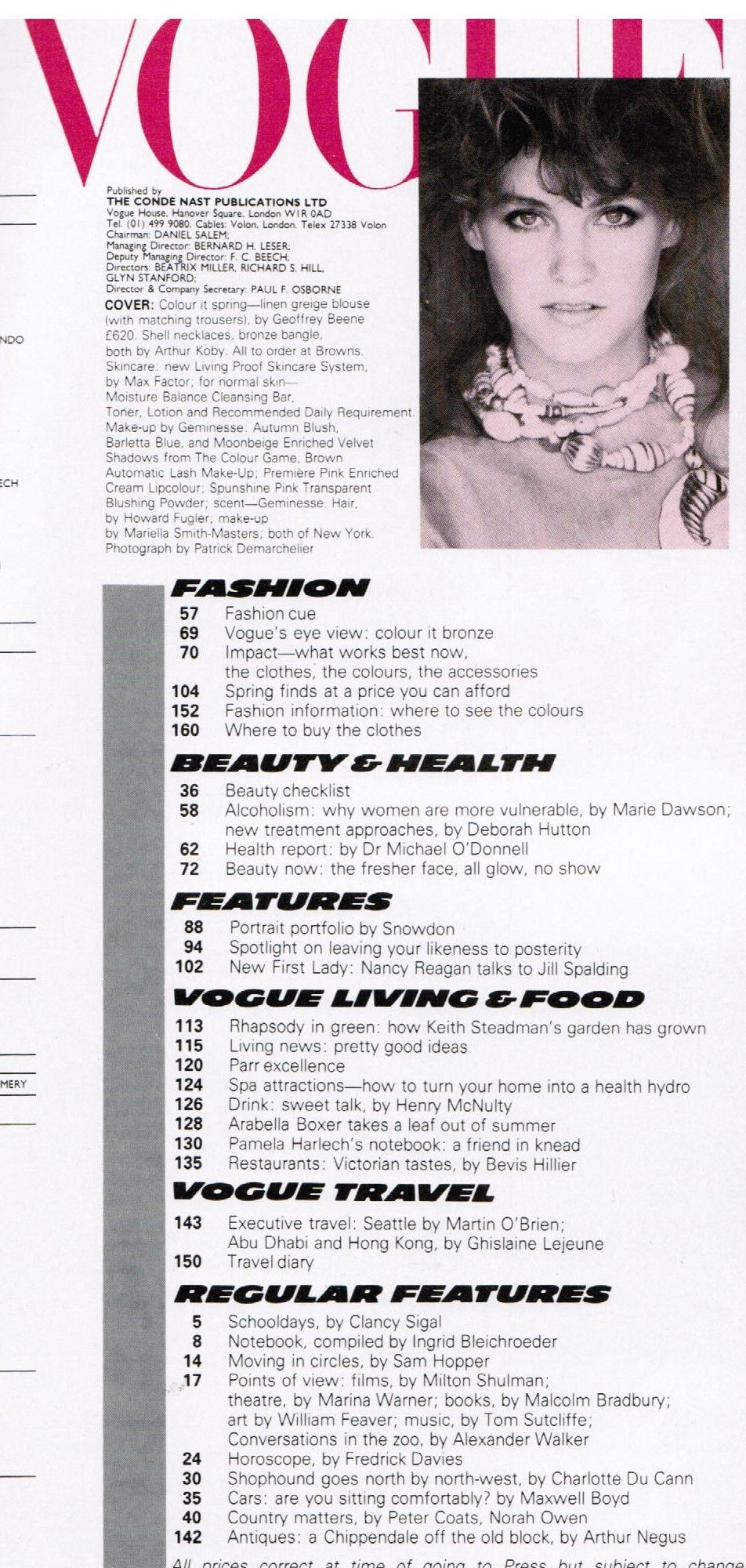 Notebook Inside Vogue Magazine