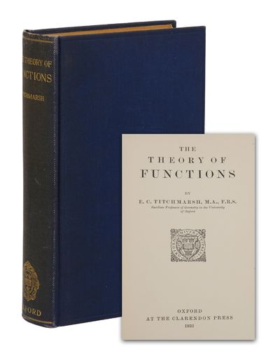 The Theory of Functions by Titchmarsh, E.C. | Search for rare books | ABAA