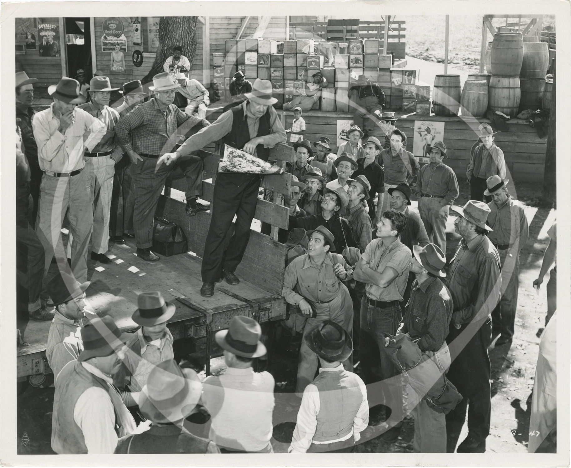 Juke Girl (Collection of ten original photographs from the 1942 film ...