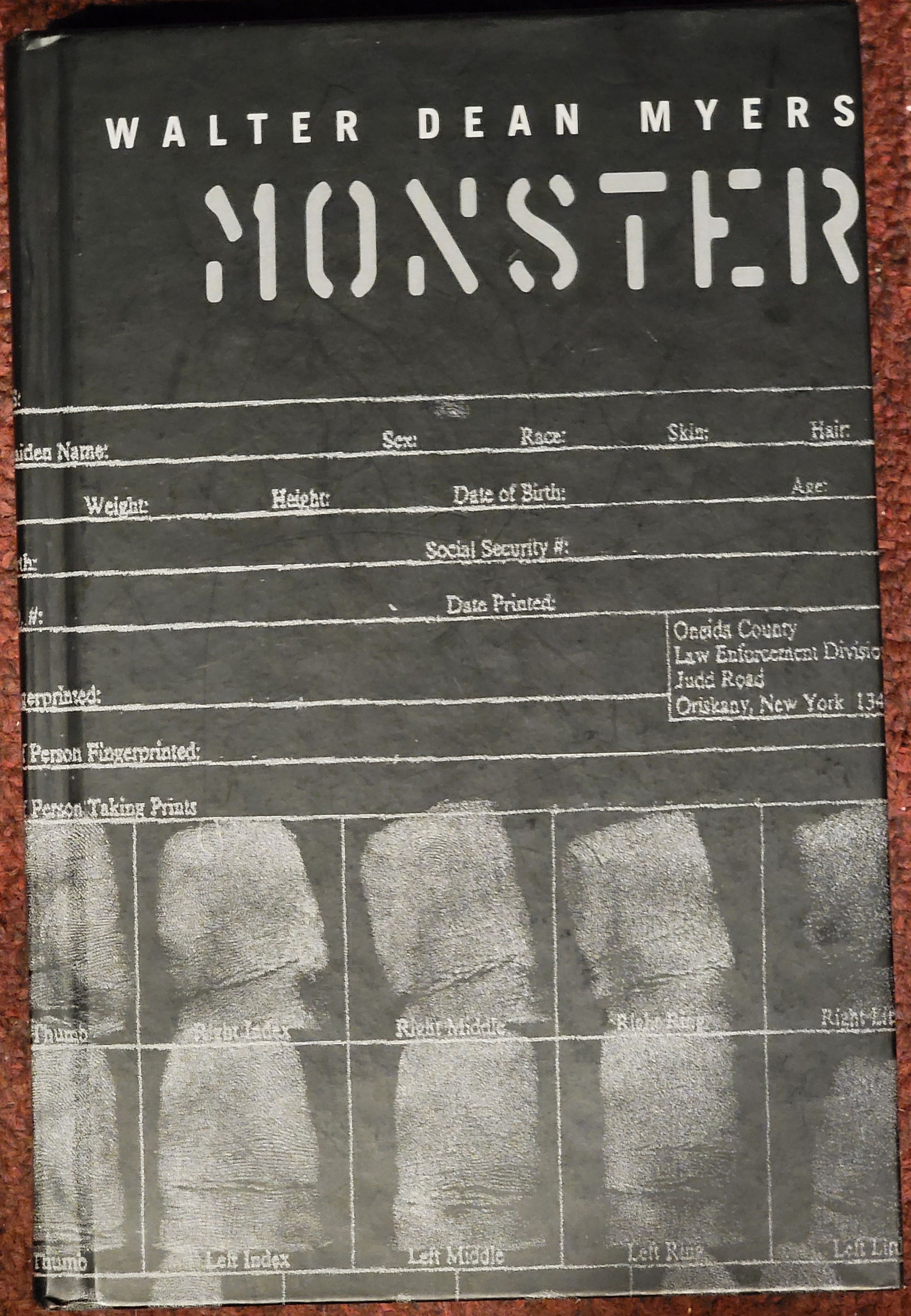 Monster Walter Dean Myers BookPage Coverage Of 'Monster'