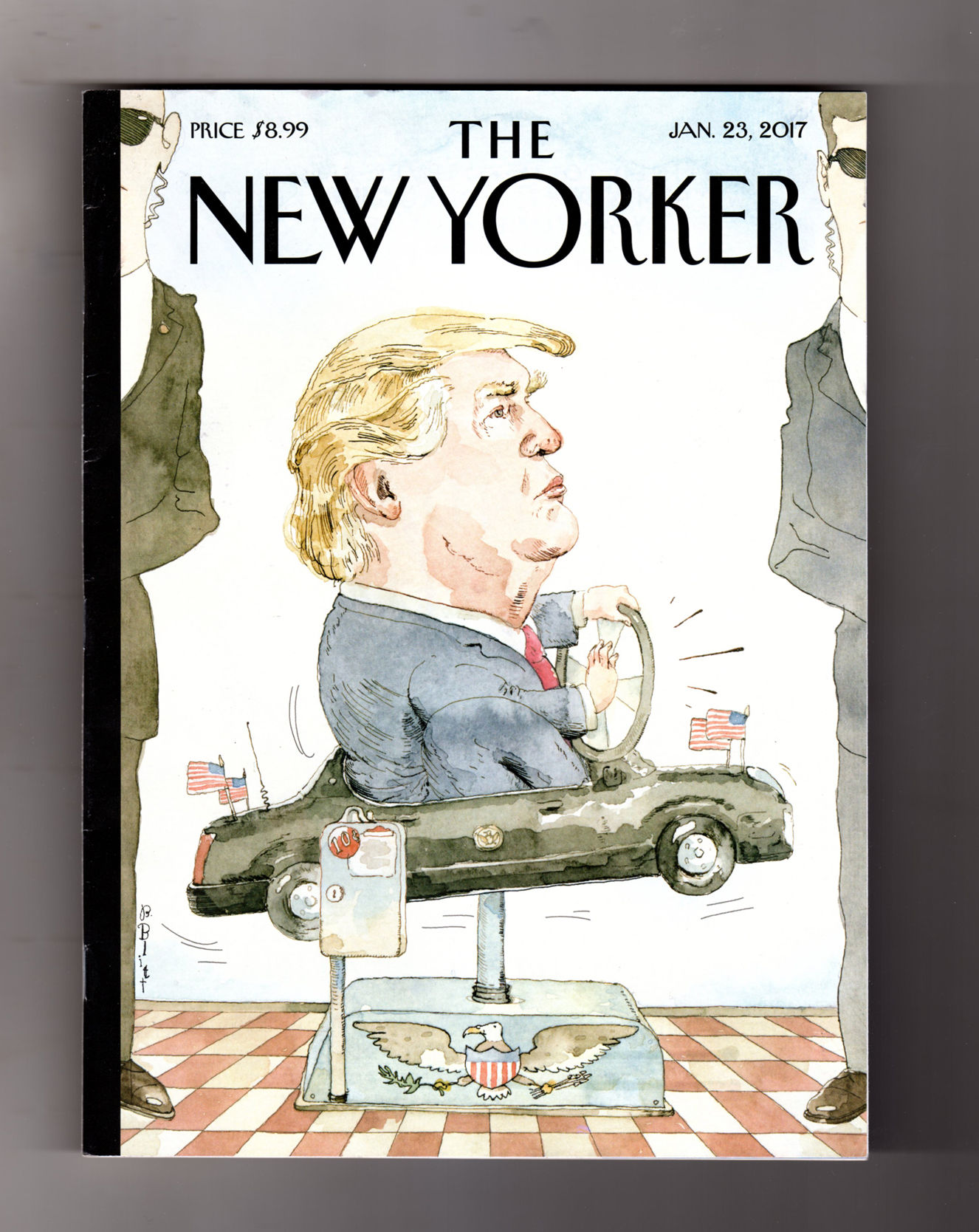The New Yorker - January 23, 2017. Trump Plays at Being President ...