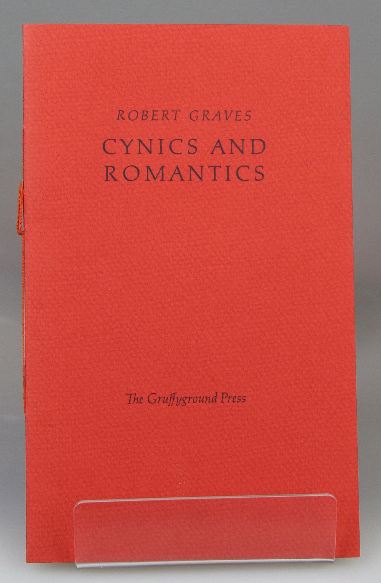 Cynics and Romantics by Graves, Robert | Paperback | 1989 ...