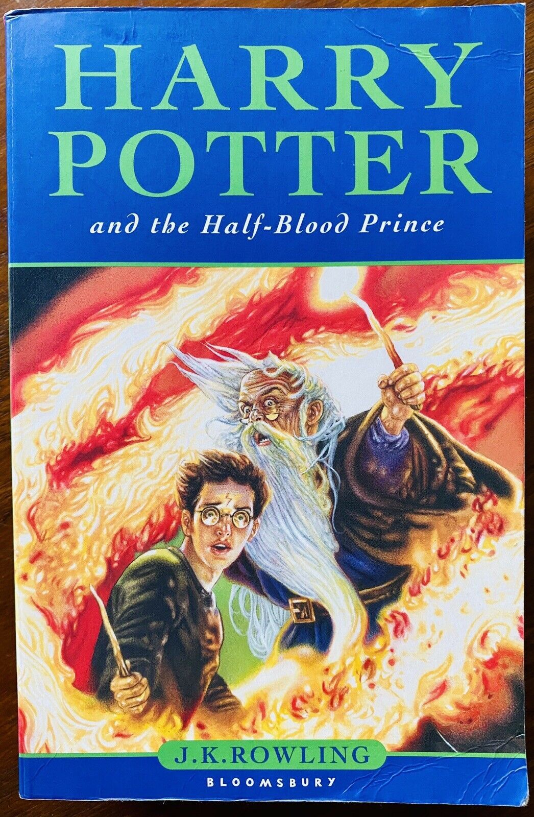 Harry Potter 6 Book Cover