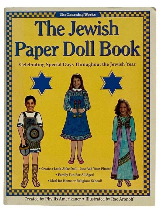 1997 Vintage Paper Dolls The Jewish Paper Doll Book Dolls & Action ...
