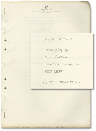 The Cook (Original screenplay for the 2005 film) by Ralph Carlsson ...