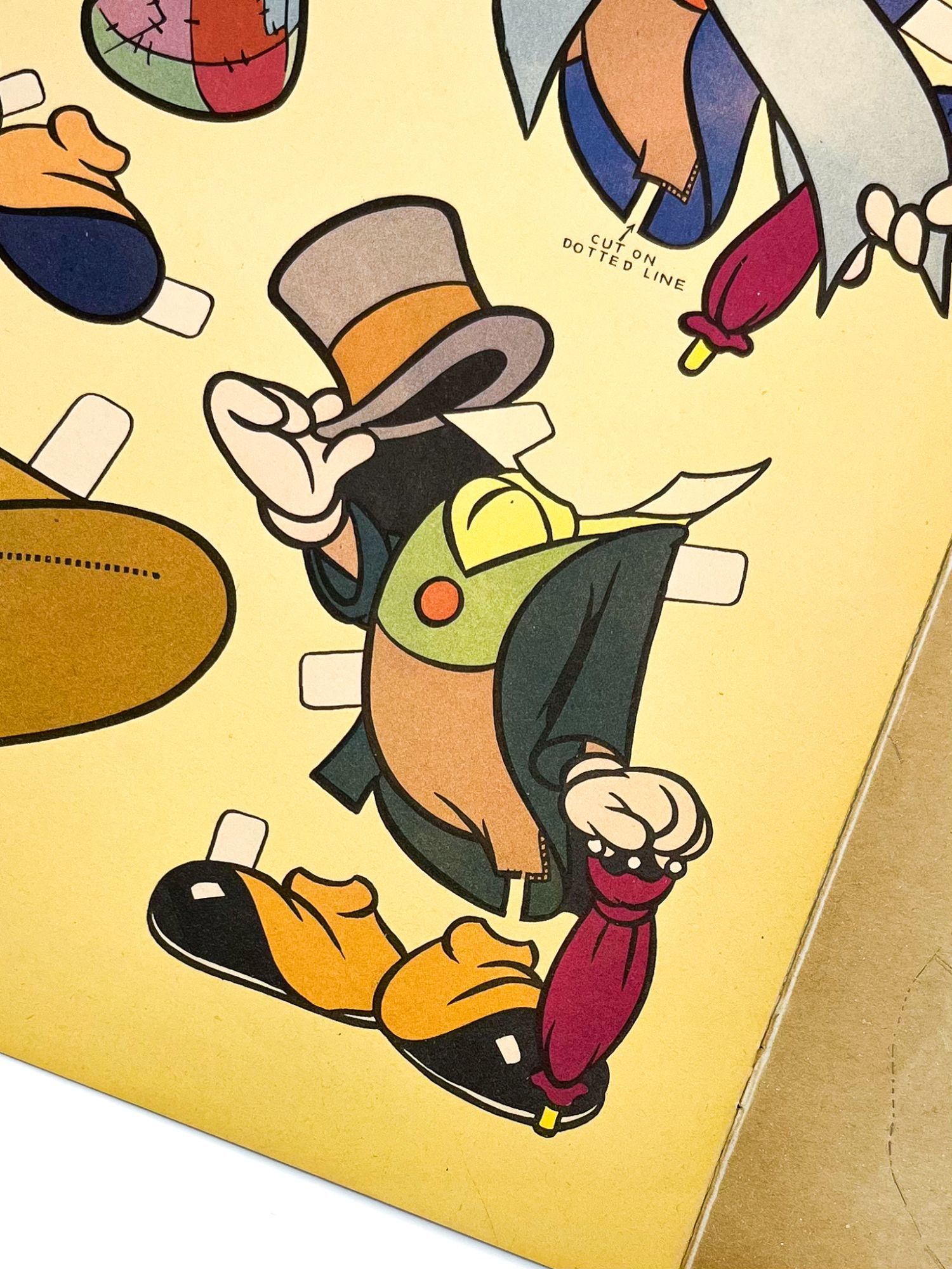 WALT DISNEY'S PINOCCHIO DOLL CUT OUTS by Collodi, Carlo | 1939 ...