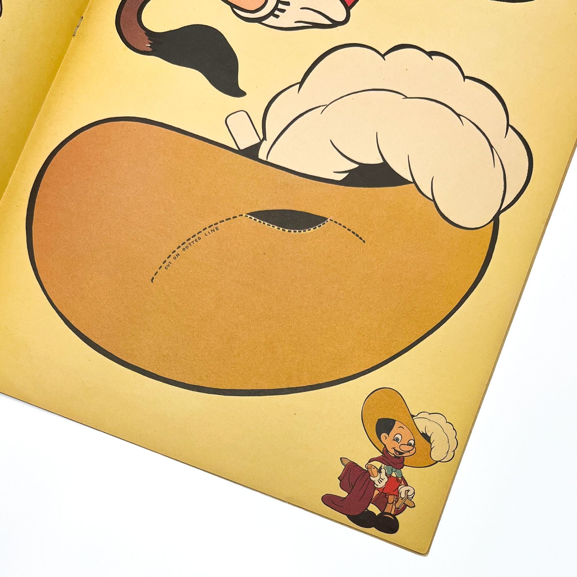 WALT DISNEY'S PINOCCHIO DOLL CUT OUTS by Collodi, Carlo | 1939 ...