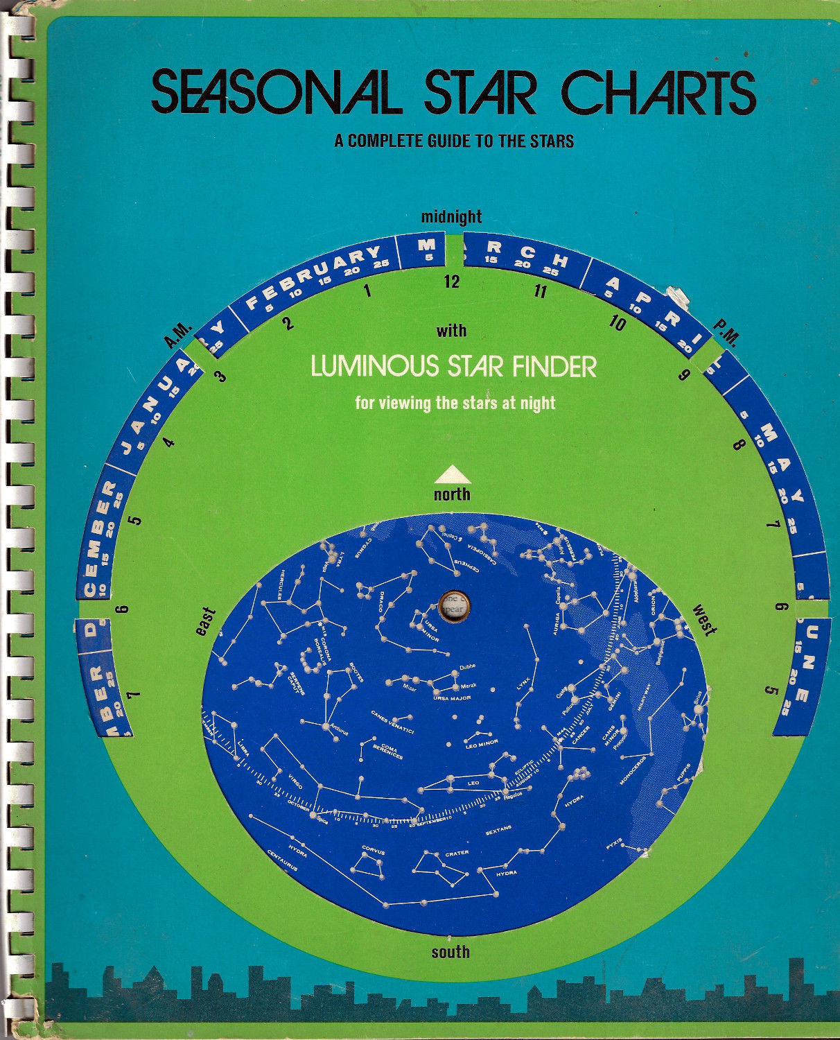 Seasonal Star Charts, A Complete Guide to the Stars by Moveable ...