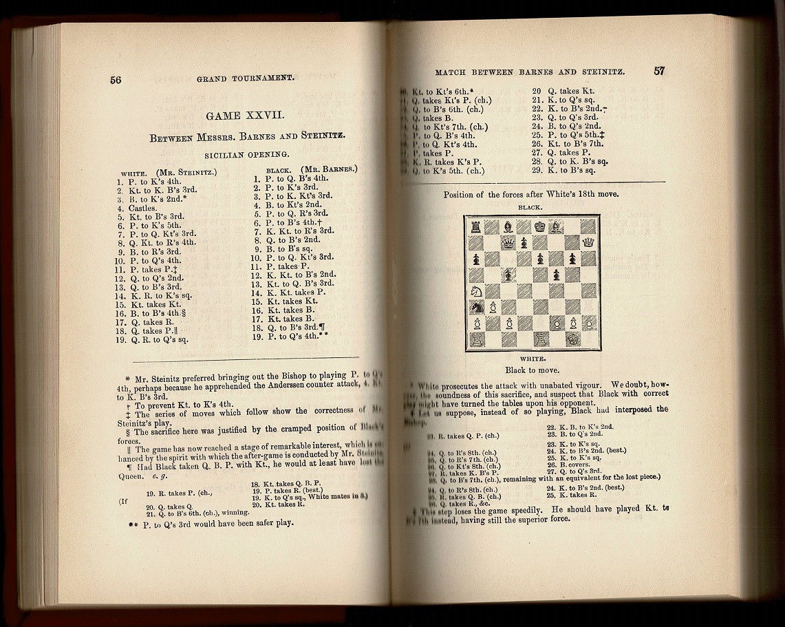 The Chess Congress of 1862. A Collection of the Games Played, and a ...