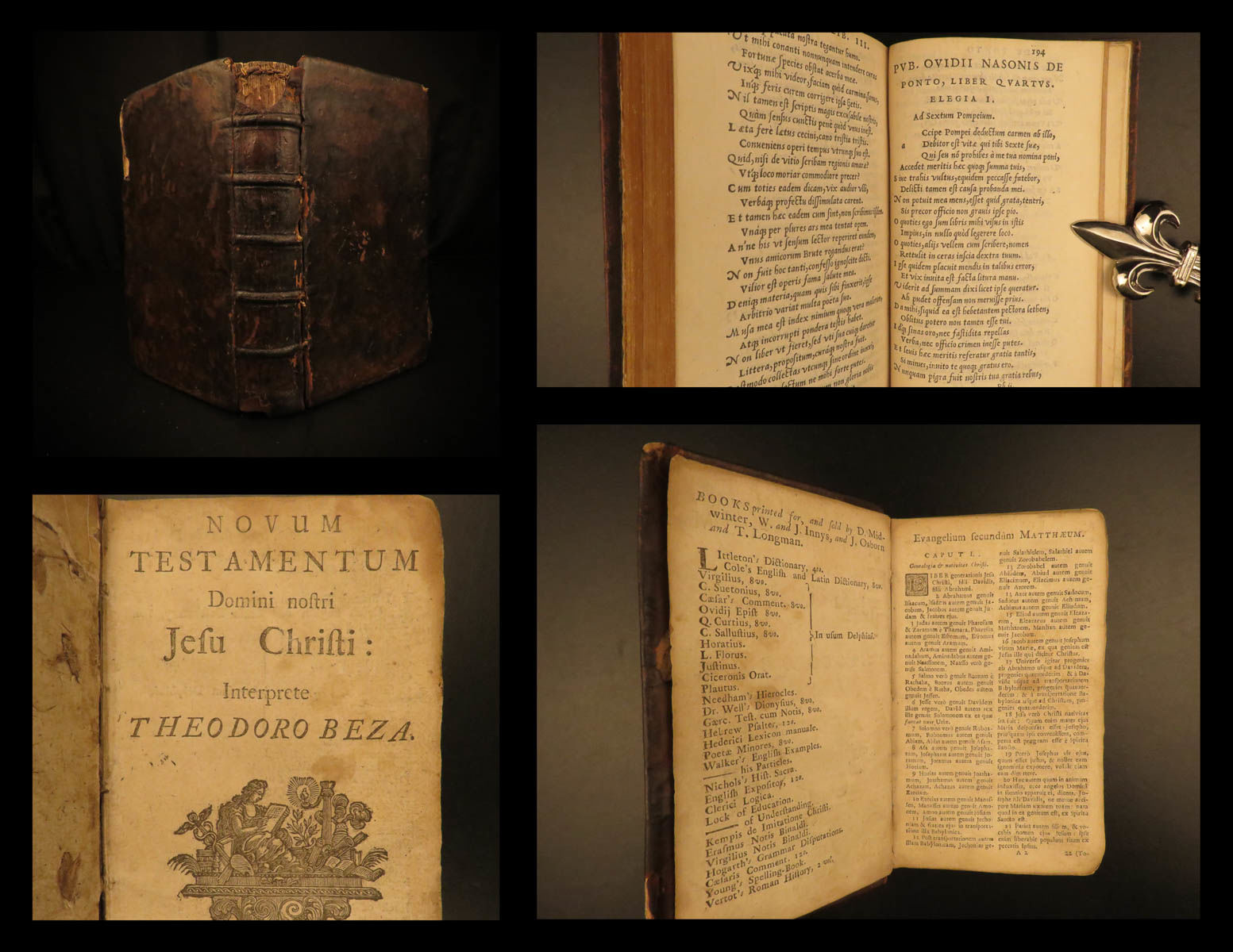 Novum Testamentum Domini nostri Jesu Christi: interprete Theodoro Beza ...