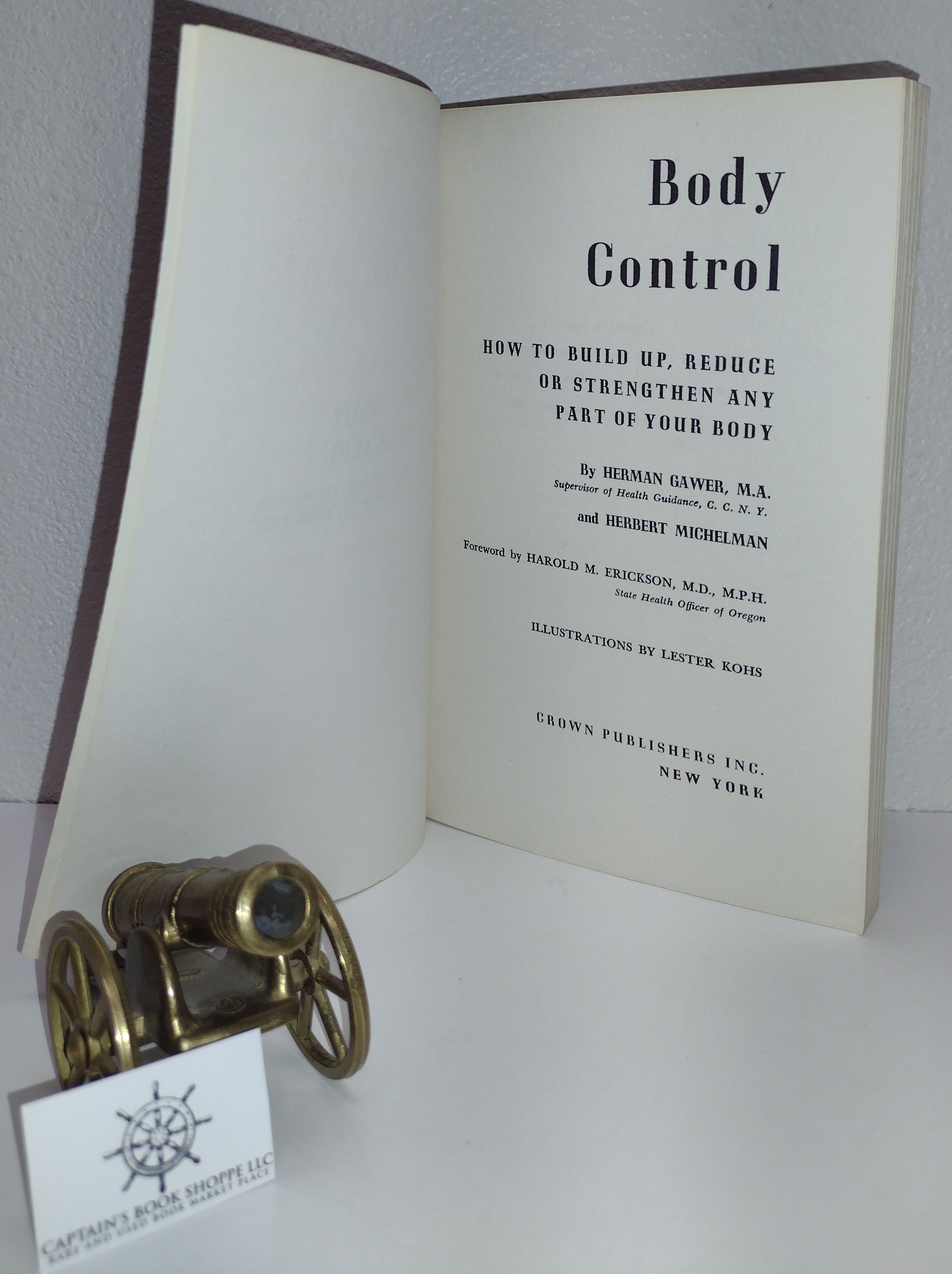 Body Control by Herman Gawer, Herbert Michelman | Dec 1962 | Crown ...