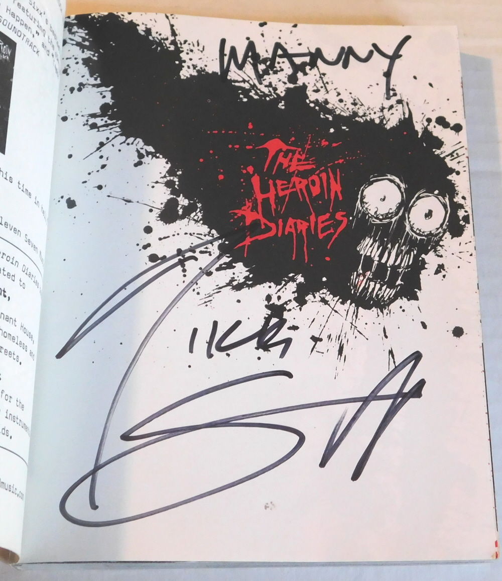 THE HEROIN DIARIES: A YEAR IN THE LIFE OF A SHATTERED ROCK STAR. by ...
