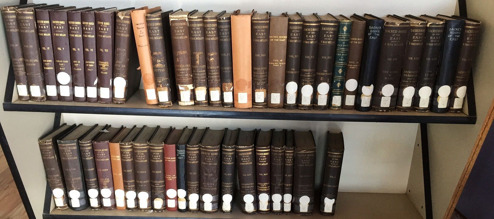 The Sacred books of the East (50 volume complete set) by Friederich Max ...