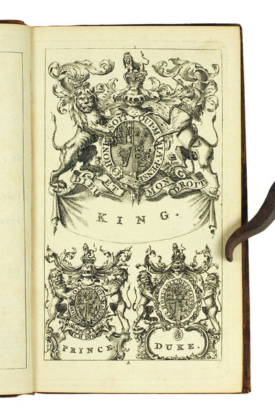 Arms of the English [Scotch] [Irish] Nobility, with supporters, crests ...