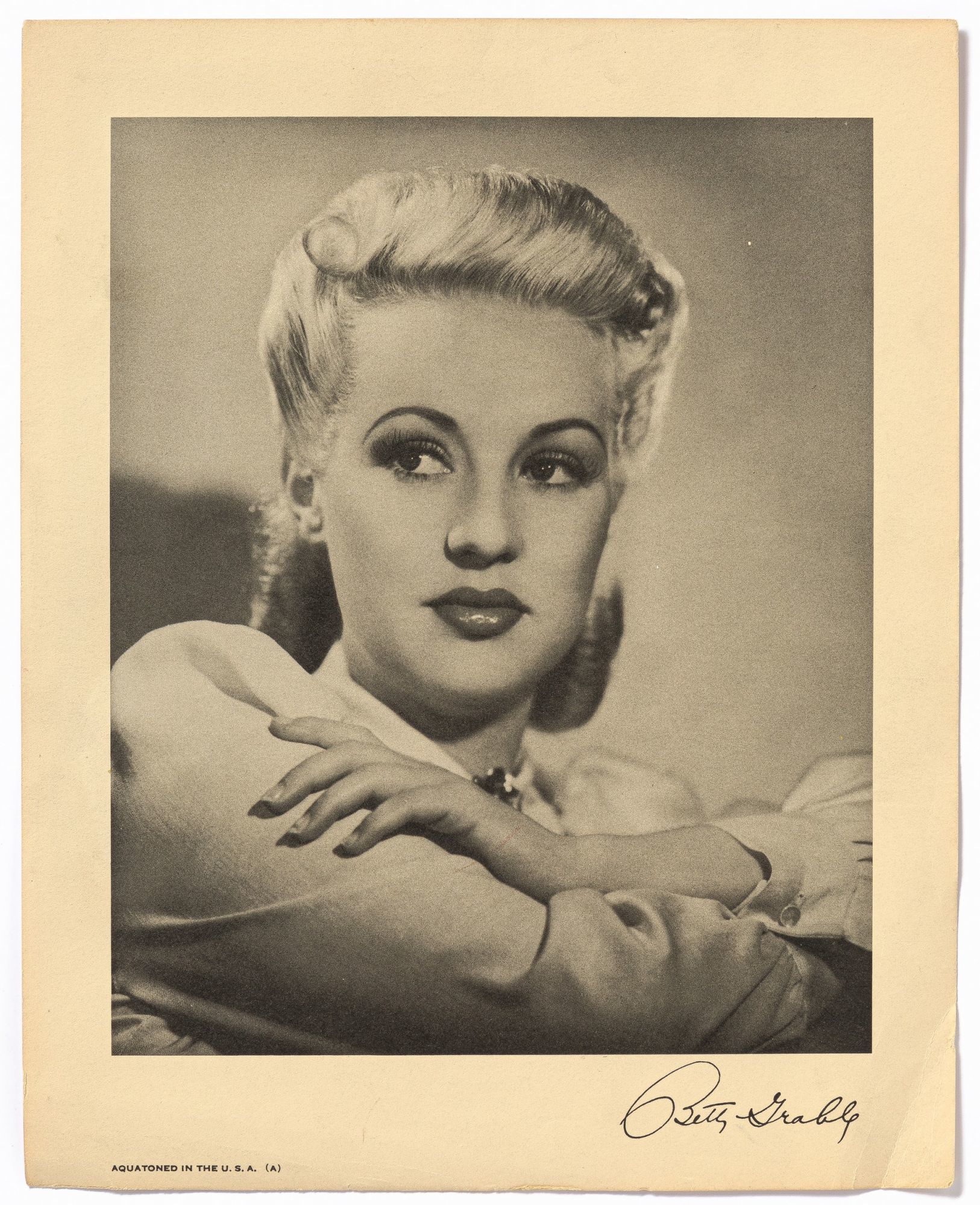 [Archive]: Small Collection of Photos and Letters by GRABLE, Betty ...