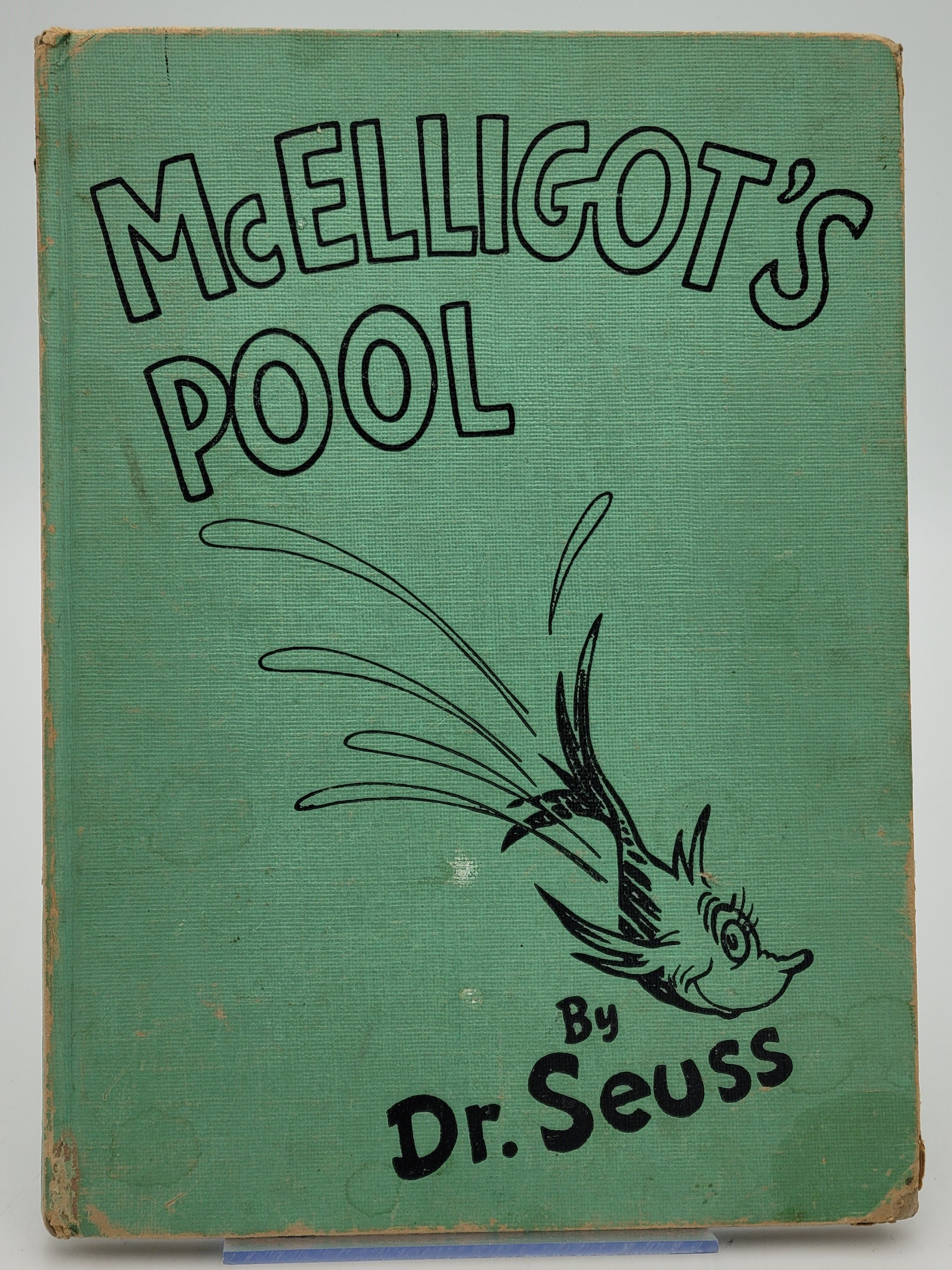 McElligot's Pool by Dr. Seuss | Green boards, black titles, fish design ...