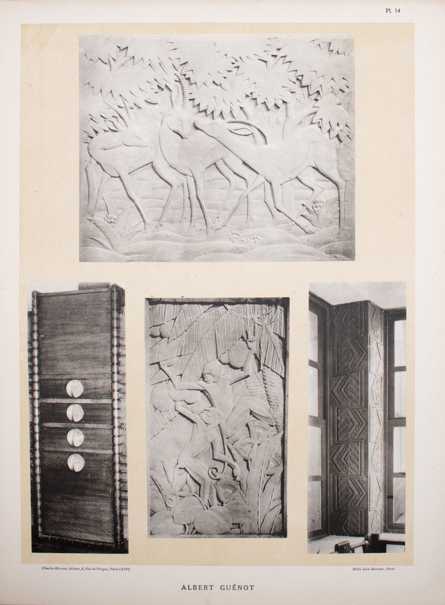 BIBLIO | La sculpture decorative moderne, 1re, 2e, et 3e série by Rapin ...