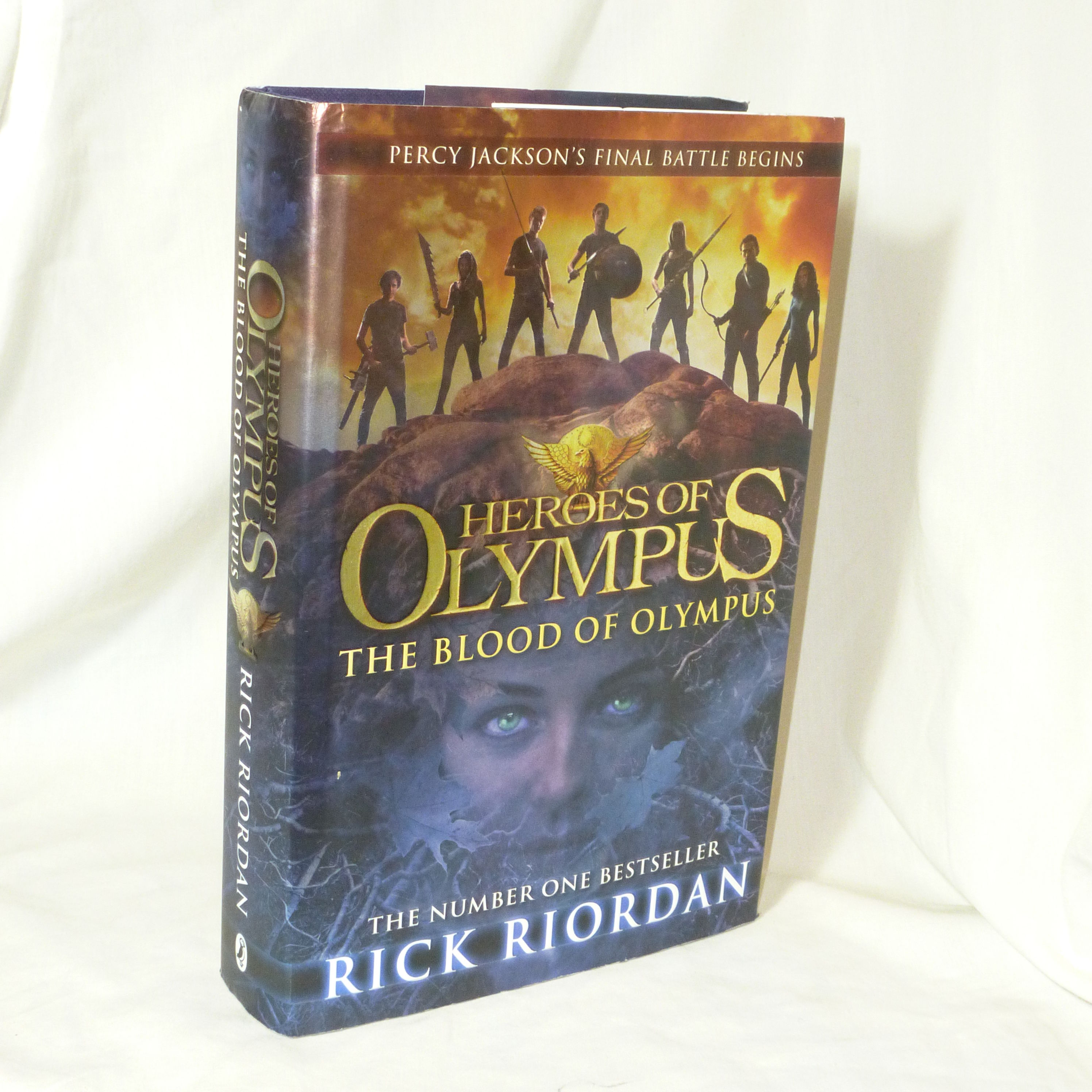 The Blood Of Olympus Rick Riordan