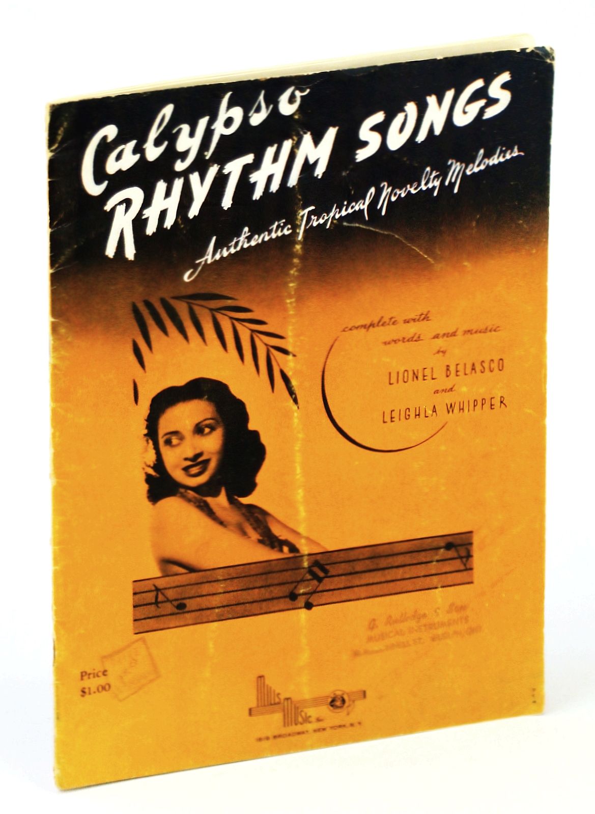 Calypso Rhythm Songs: Authentic Tropical Novelty Melodies - Sheet Music for Piano with Lyrics ...