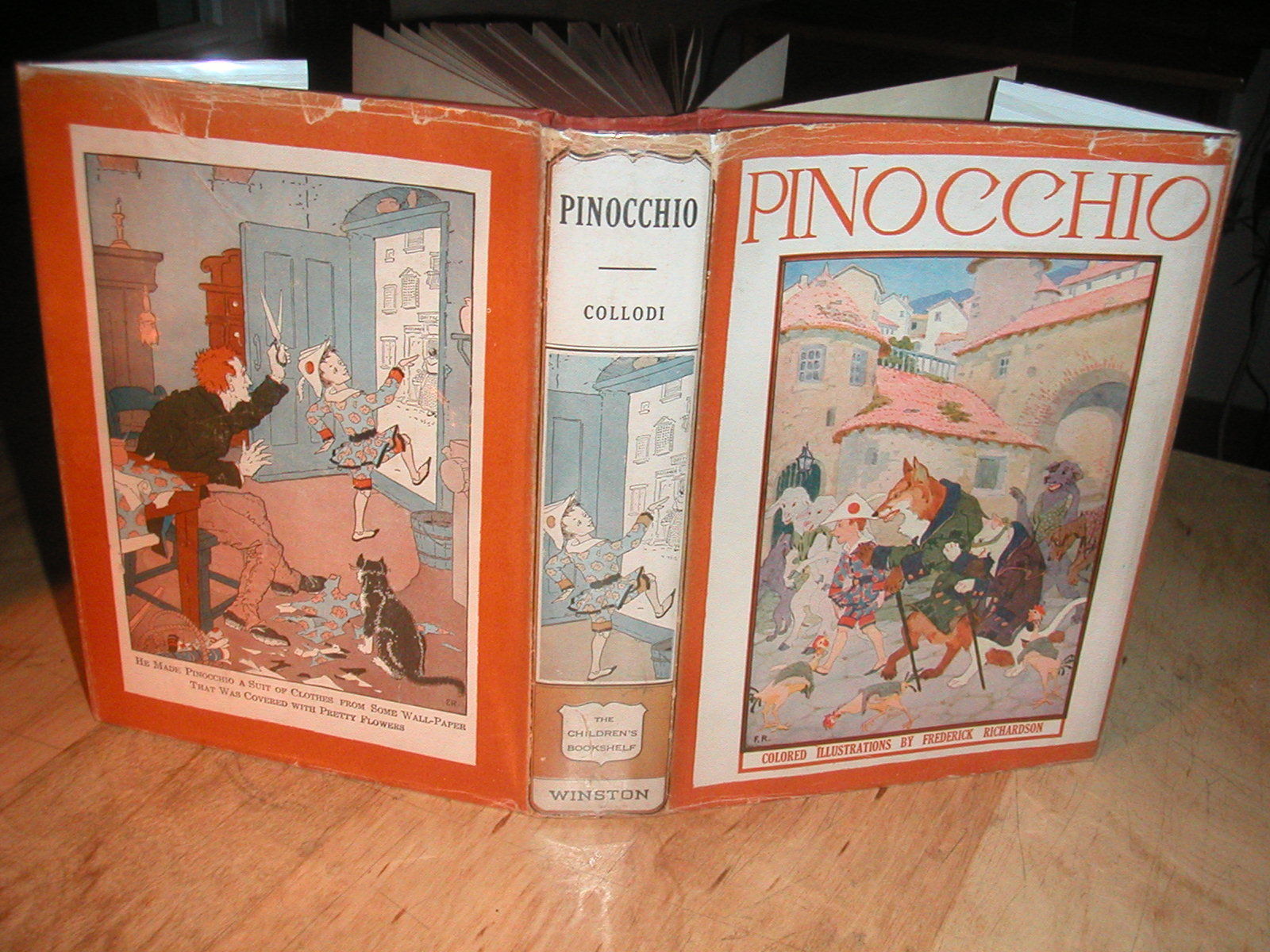 The Adventures Of Pinocchio Book Cover