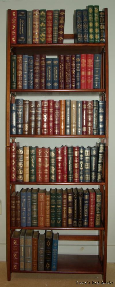 Library Of The Presidents (collection of 82 volumes) by Easton Press ...