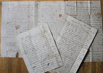 Group of Five Letters written by Members of the Forster Family written ...