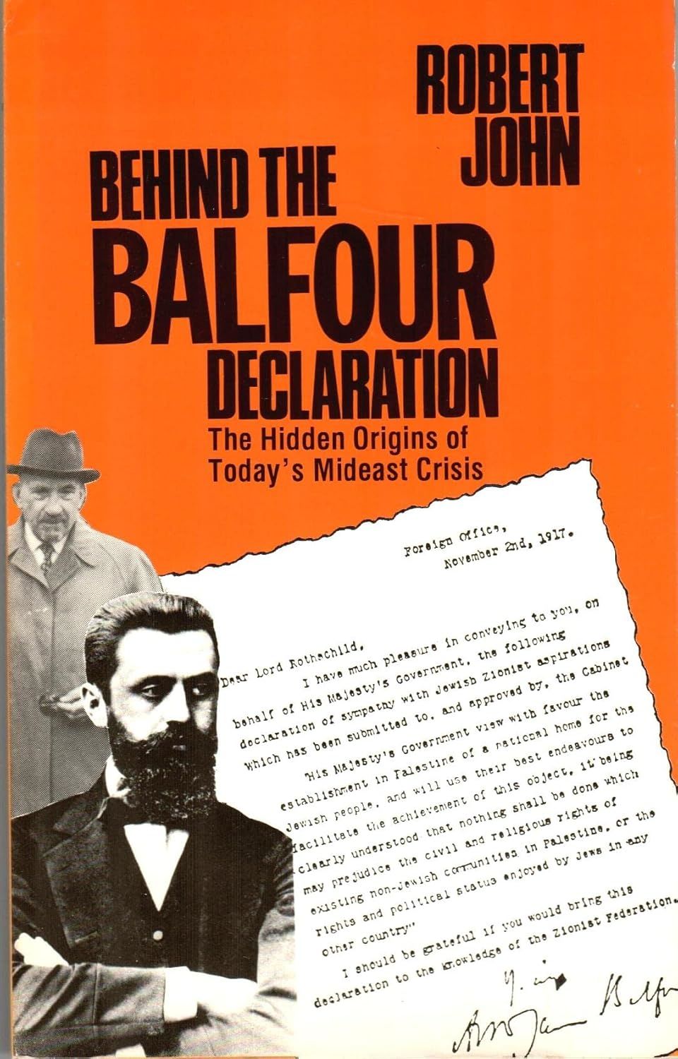 Behind the Balfour Declaration by Robert John | Paperback | 1988 ...
