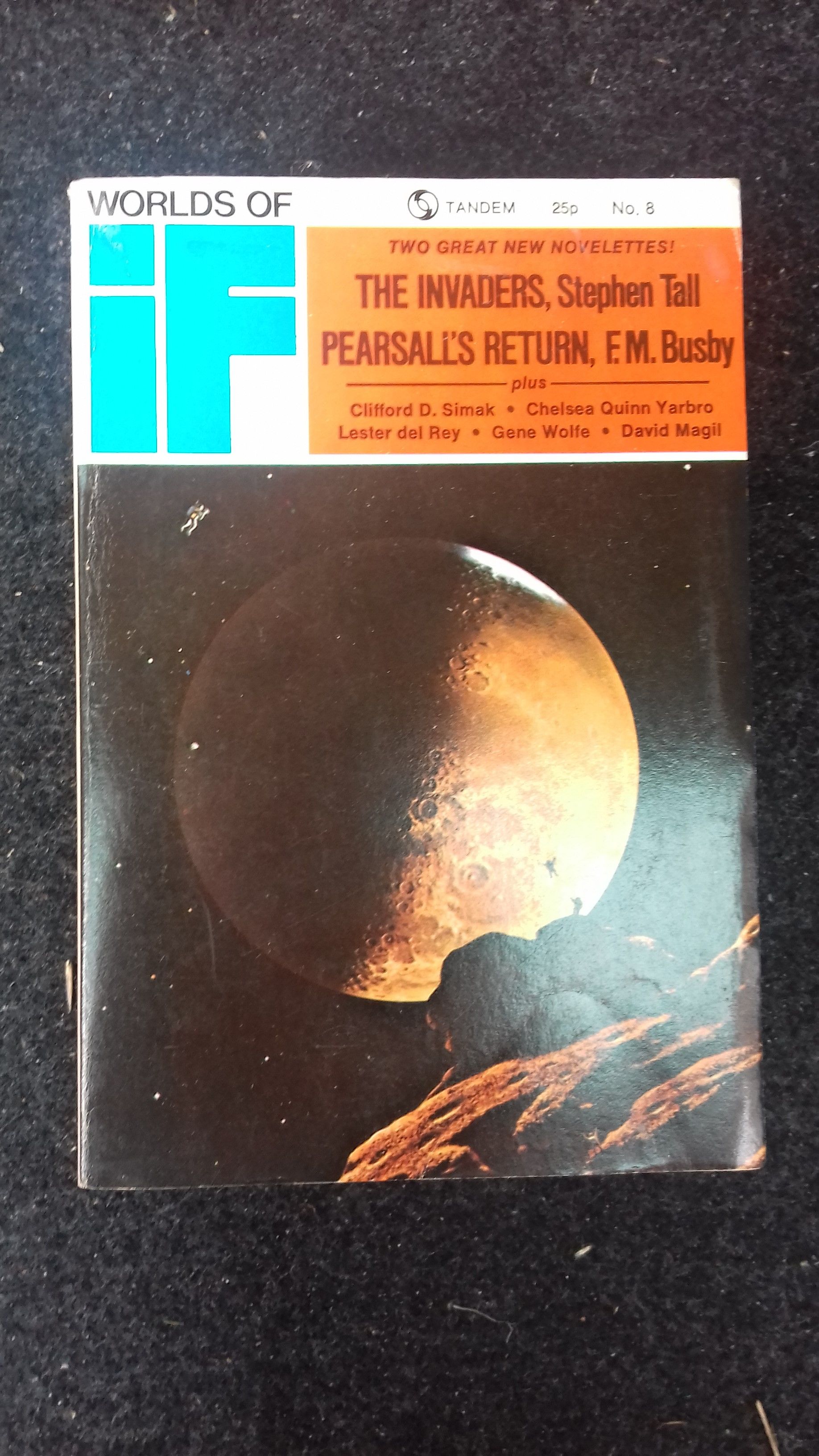 Worlds of IF Magazine: Vol 21 No 12 (July-August 1973) - No 8 on Cover ...