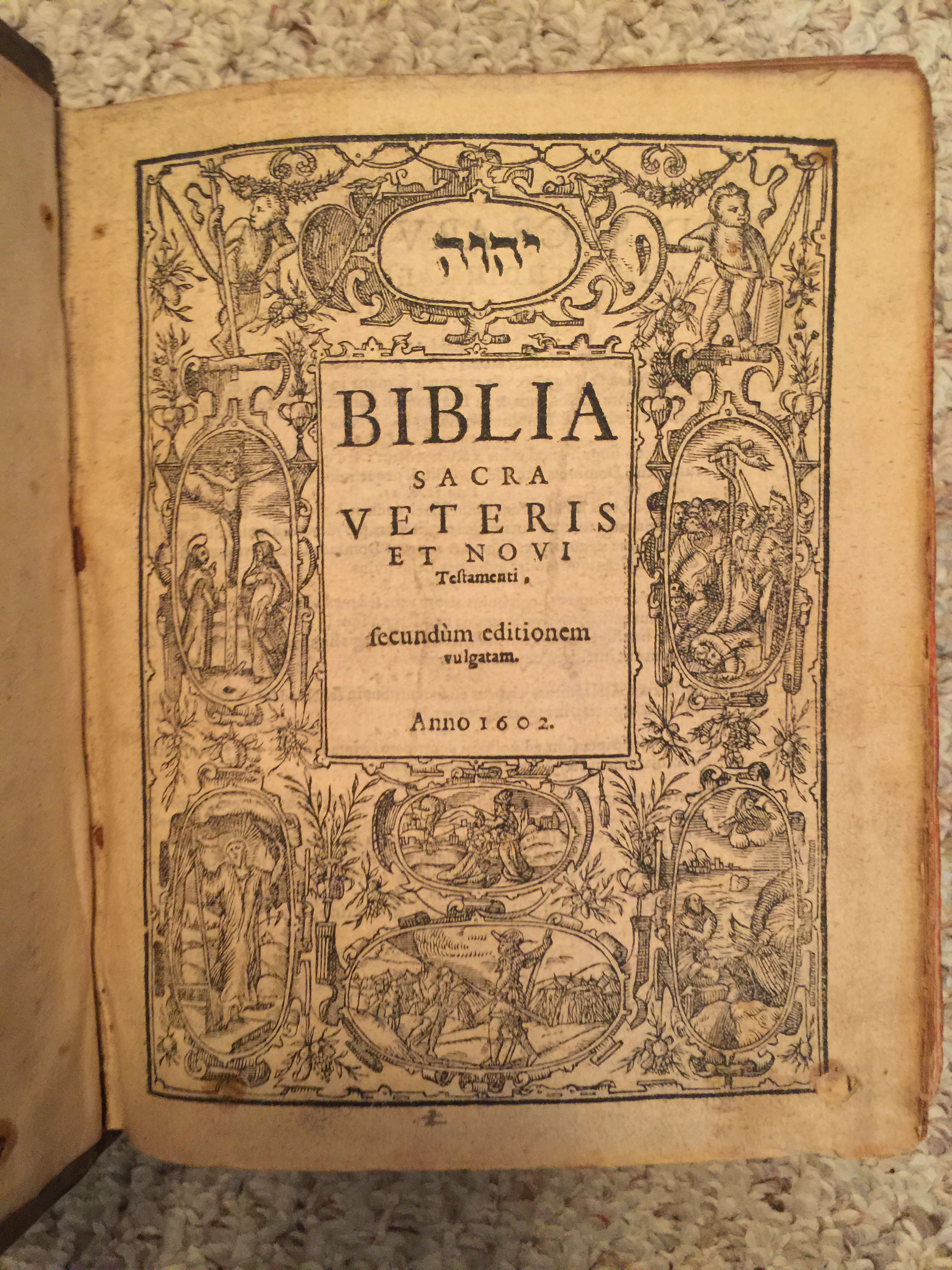 Biblia Sacra Veteris Et Novi Testamenti Secundum Editonem Vulgatam ...
