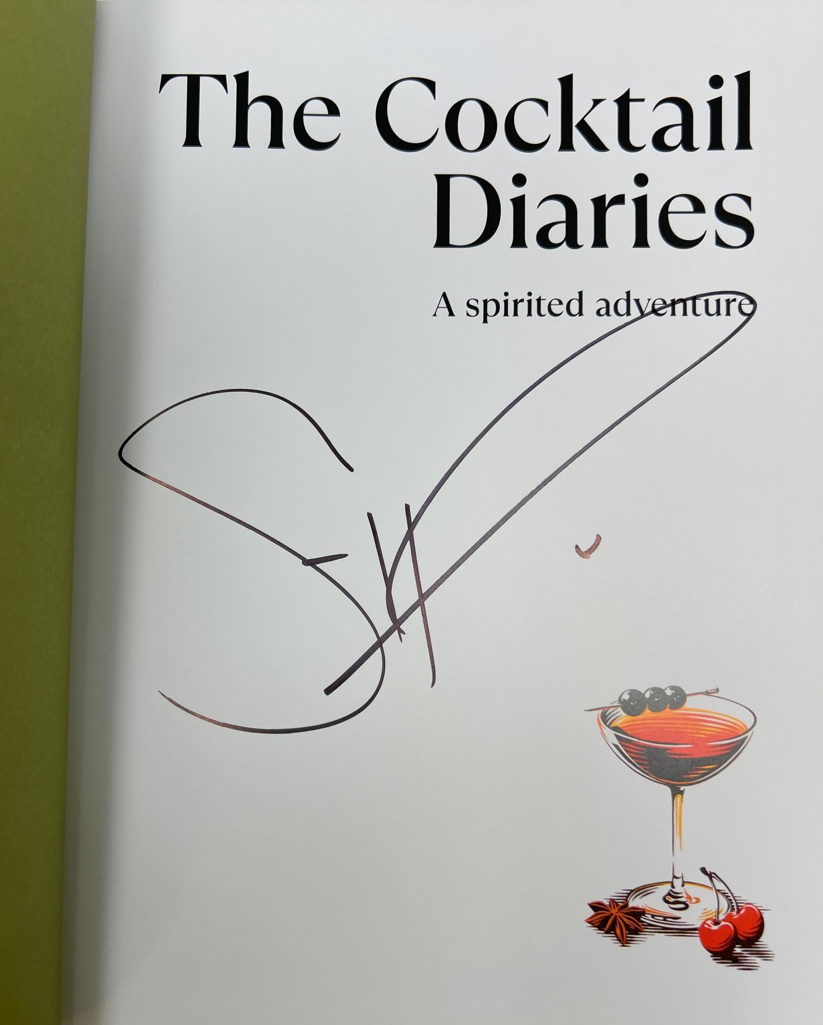 The Cocktail Diaries SIGNED FIRST EDITION by Heughan, Sam | Search for ...
