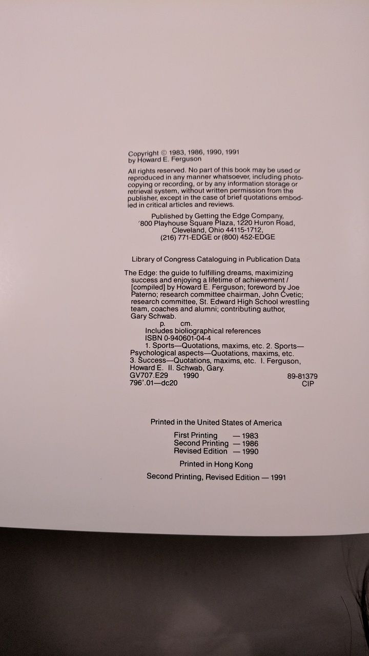 The Edge: The Guide to Fulfilling Dreams, Maximizing Success and ...