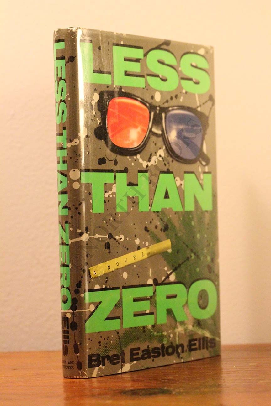 Less Than Zero Book